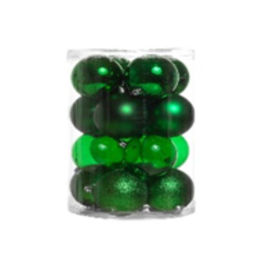 SET DE 16 ESFERAS VERDES|Sears Guatemala