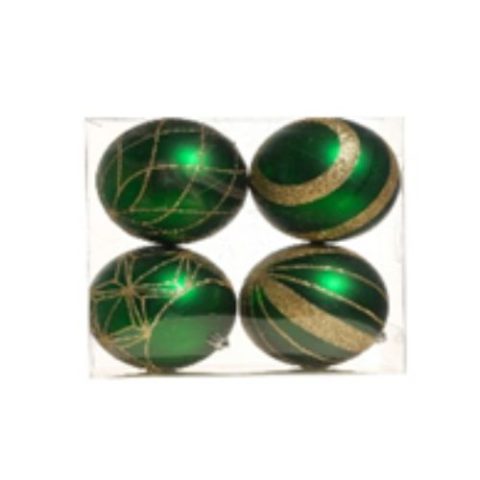 SET DE 4 ESFERAS VERDES|Sears Guatemala